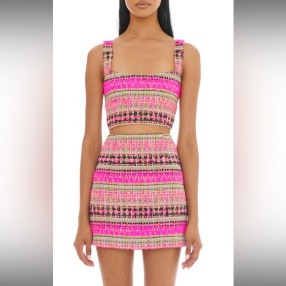 eliyah the label | Tops | Eliyah Hot Pink Crop Top | Poshmark